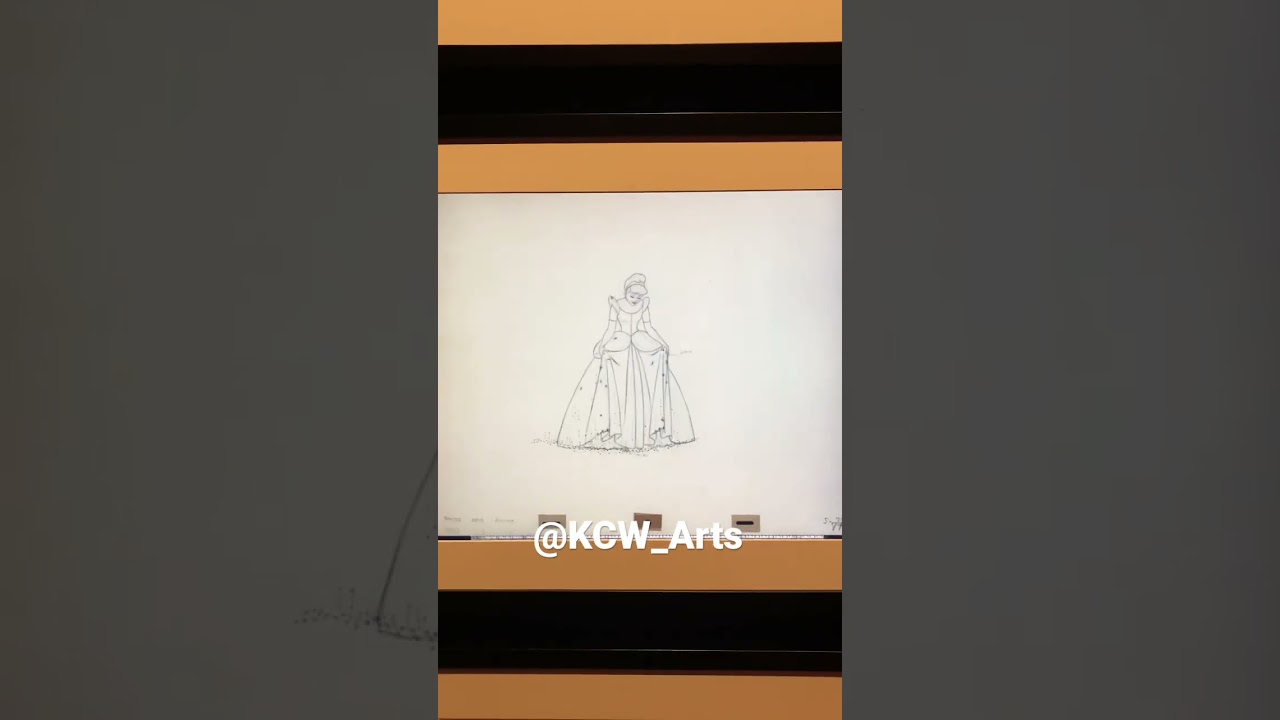 #shorts Cinderella’s transformation ~ From Walt Disney Animation Research Library 😍🥰