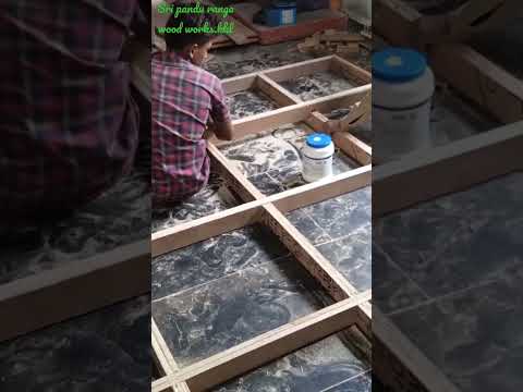 ##how to make partition frame## with## ply wood partition@ wall.