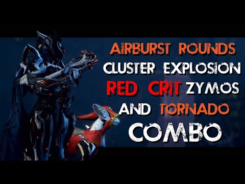 Warframe | Airburst Rounds | Zymos Cluster Explosion | Zephyr Build