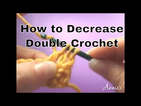 How to Decrease Double Crochet | an Annie's Tutorial