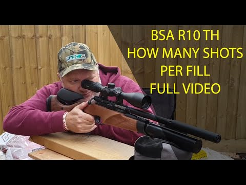 BSA R10 TH | How many shots per charge | Full video | No teasers