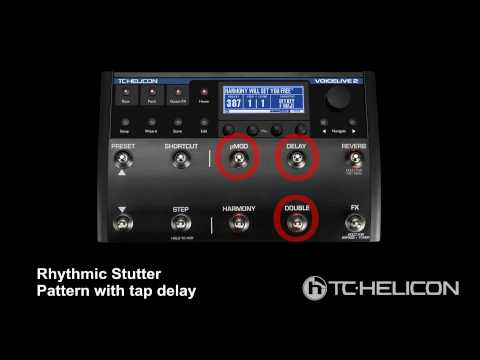 VoiceLive 2 version 1.2 Beta Demo - Rhythmic Stutter & Sample Effects