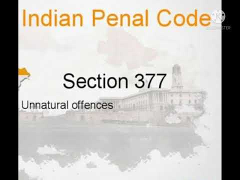 Unnatural offences section 377/ in English.