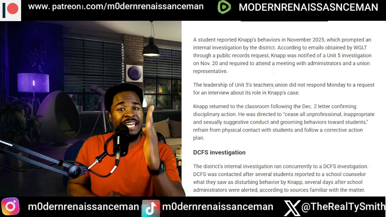Breaking! Bloomington/Normal, IL teachers BUSTED in Epstein like behavior with middle school girls!