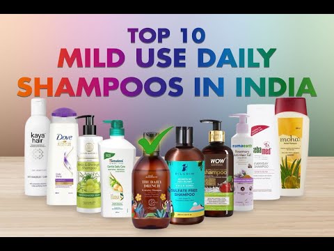 Top 10 Mild Use Daily Shampoos in India