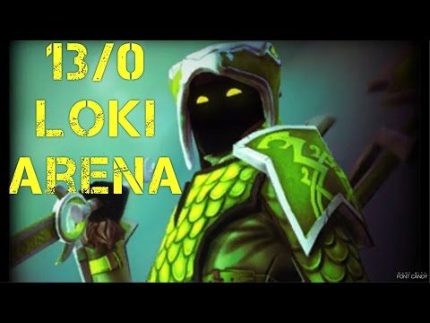Steam Community :: Video :: Smite: Arena | Loki 13/0 | #4