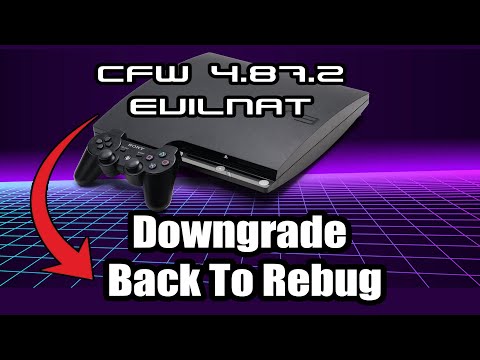 How To Downgrade Your PS3 CFW From Evilnat Back To Rebug