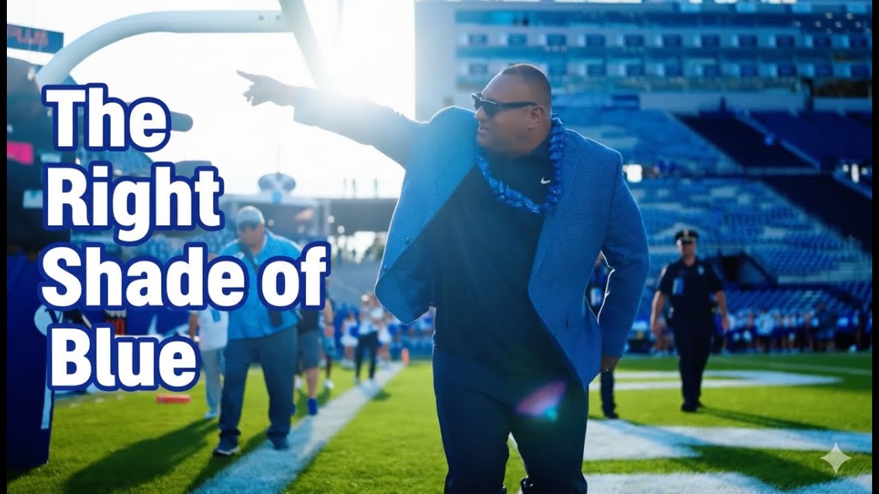 The Right Shade of Blue -(Still Fits Your Life) - Kalani's Song - Thank you Coaches