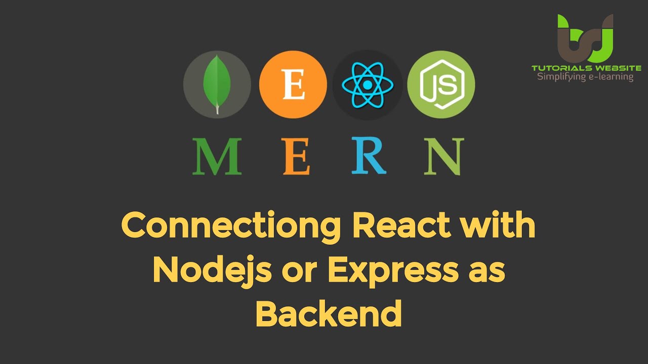 Connecting React Js With Node Or Express Backend Tutorialswebsite