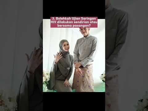 Soalan lazim ujian saringan HIV pra perkahwinan. Tag pasangan #inspirasiwedding #weddingmy #hivtest