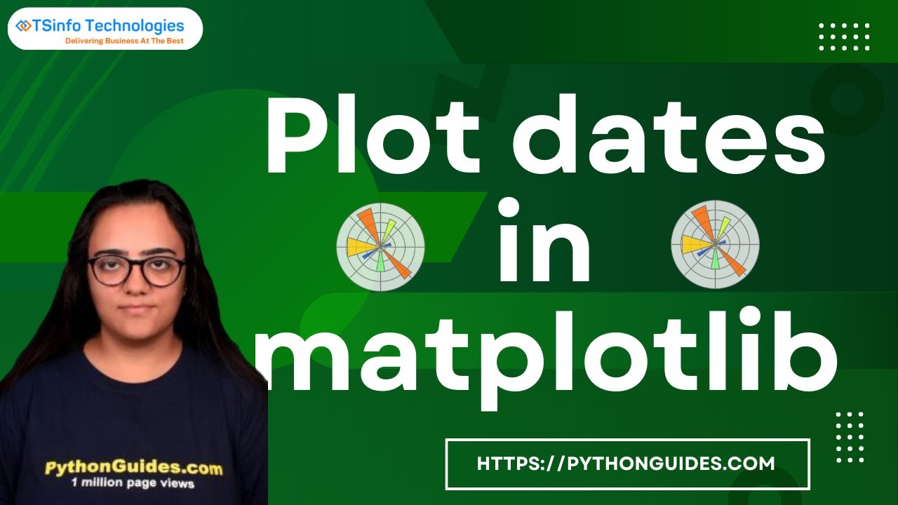 How to plot date in Matplotlib | Matplotlib Plotting Time Series Data | Matplotlib plot dates