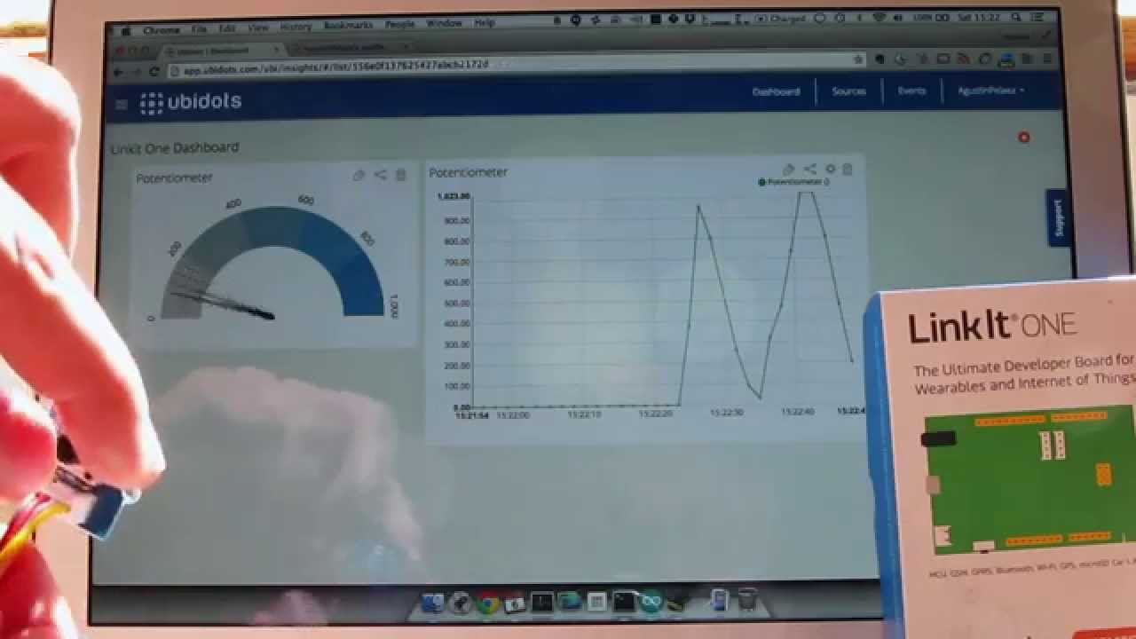 Linkit One and Ubidots for Education