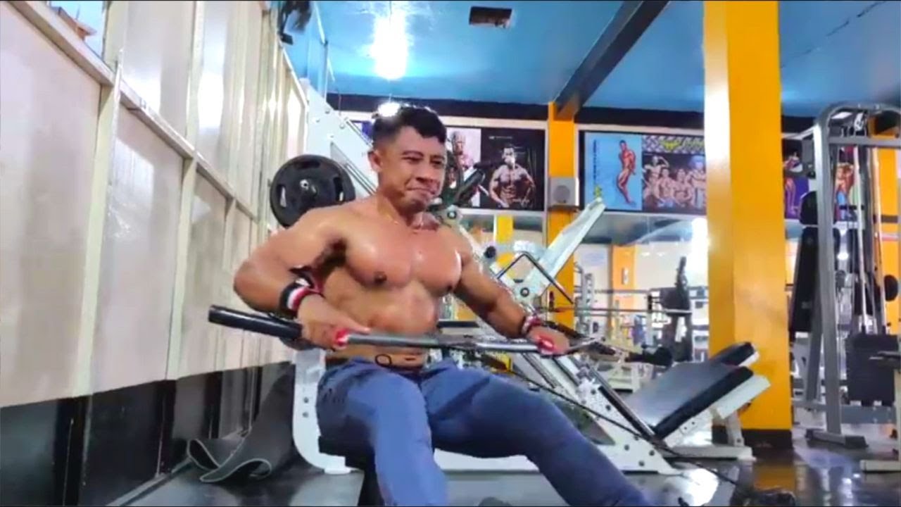 Indonesian Bodybuilder Workout #40