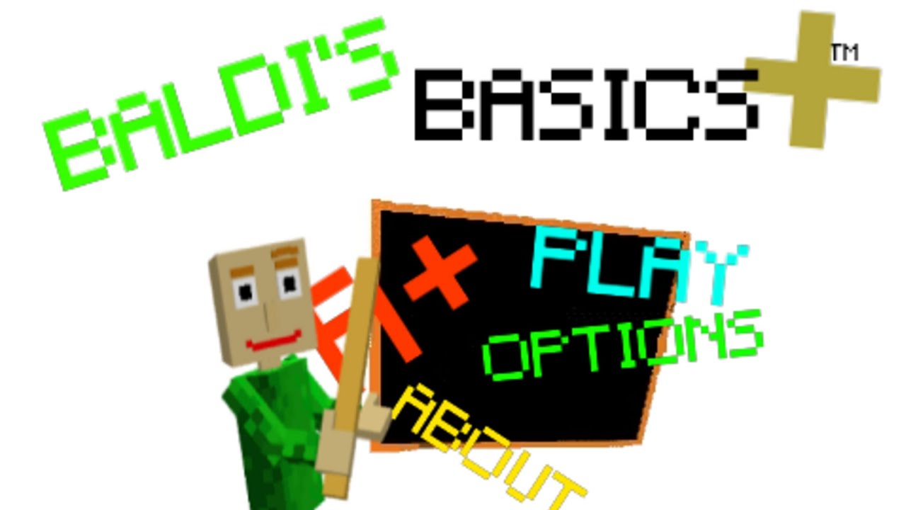 Baldi's Basics Plus Add-On Release ( Beta Version)