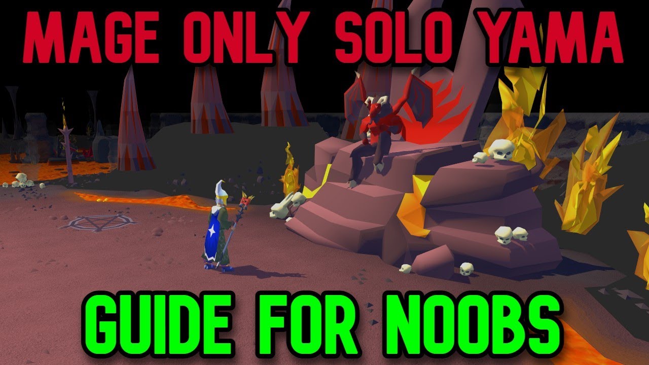 MAGE ONLY YAMA SOLO METHOD FOR NOOBS