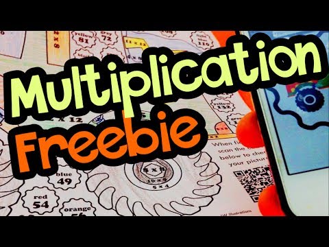 500 Subscribers Multiplication Facts Worksheet Freebie