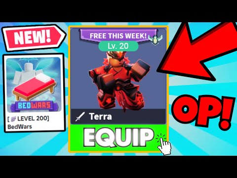 They made this **INSANE KIT** FREE in Roblox Bedwars.. (UNFAIR)