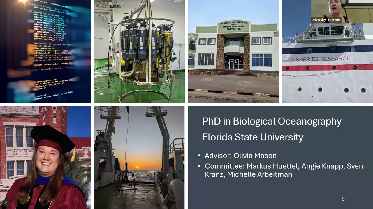 Seminar: My journey as a microbial oceanographer and an introduction to silica cycling in the Arctic