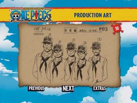 One Piece Production Art Gallery 8 (4kids DVD Extra with added music)