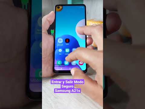 Como Entrar y Salir Del Modo Seguro Android 11 y 12 Samsung A21s #android #celular #samsung sam