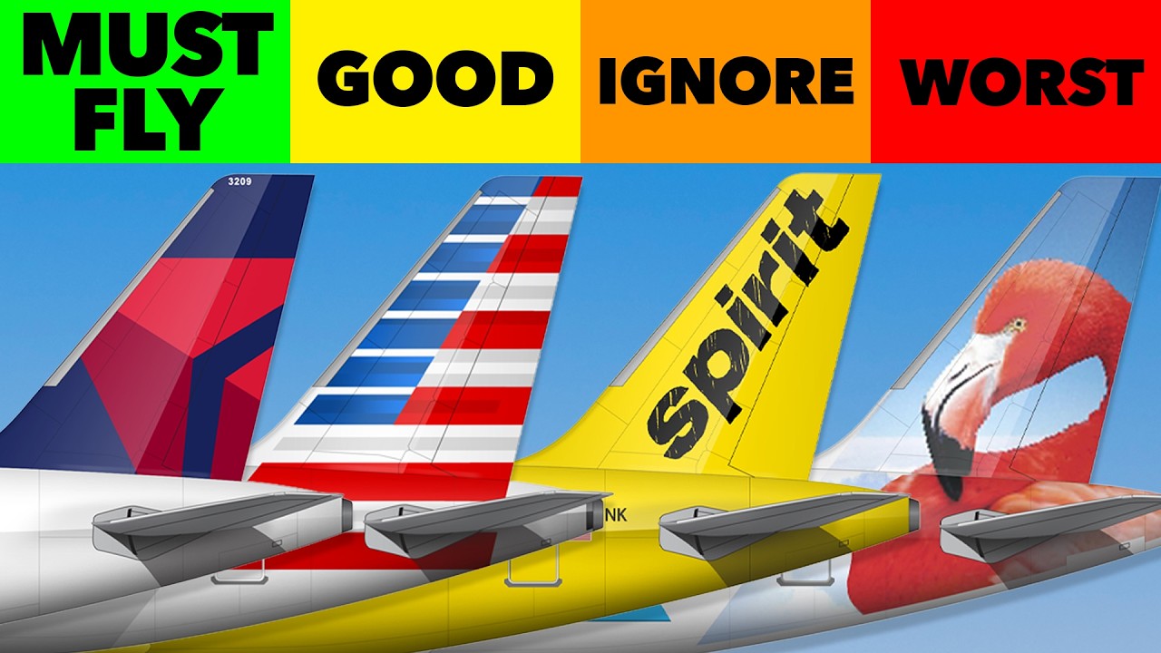 I Ranked Every US Airline!