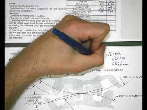 Gear Question Example Part1