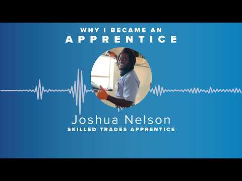 A Registered Apprentice explains why he pursued an apprenticeship.