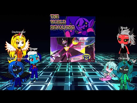 Mlp villains react to Jevil and Spamton.