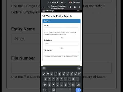 Texas resellers permit / Texas Taxpayers ID