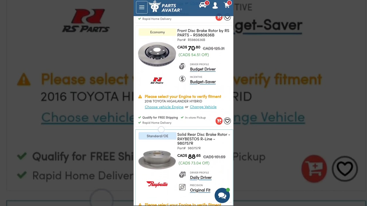 partsavatar.ca website review and walkthrough.  @partsavatar