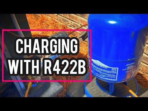 HVAC Charging with R422B