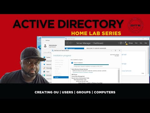 Active Directory Lab: Creating OUs, Users, Groups & Computers (Step-by-Step Tutorial) LAB Series 1.3