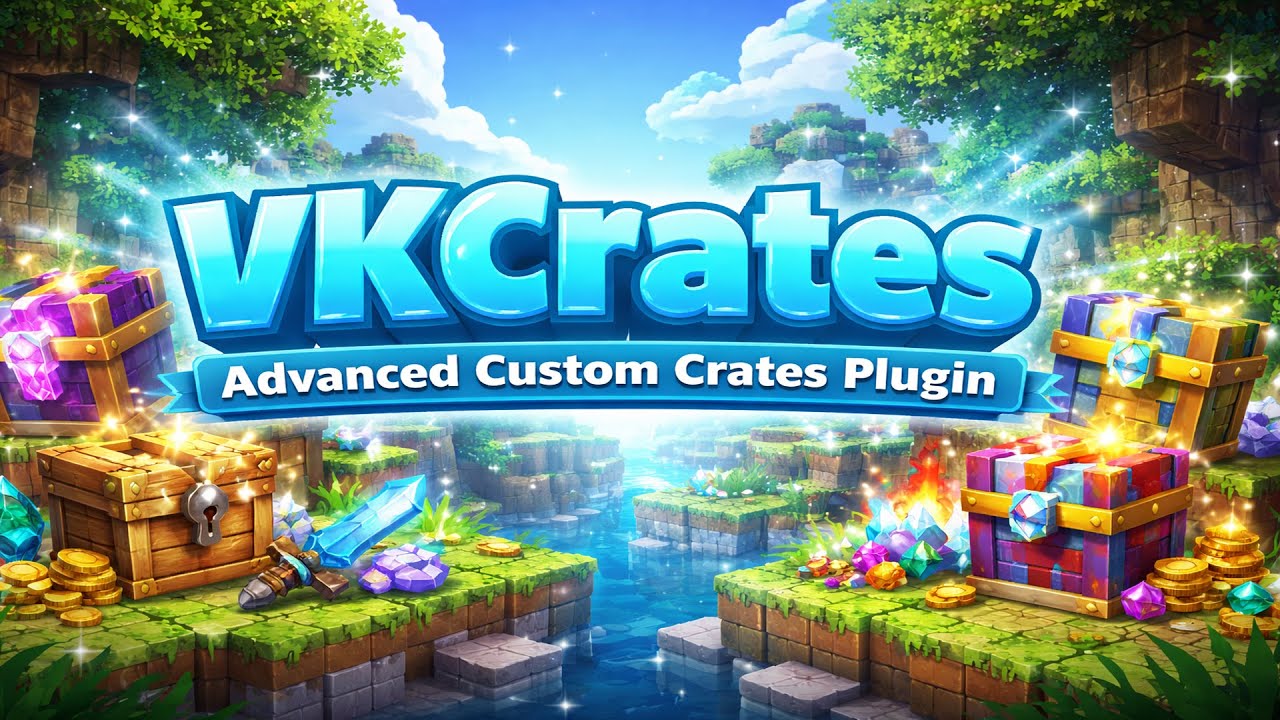 VKCrates – Advanced Custom Crates Plugin (1.8x)
