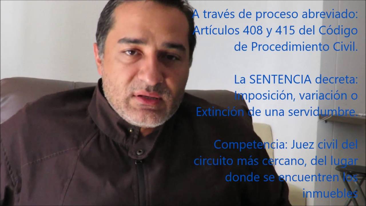 Servidumbre legal de transito en Colombia