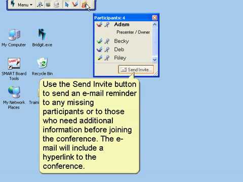Smartboard - Bridgit Conferencing Software