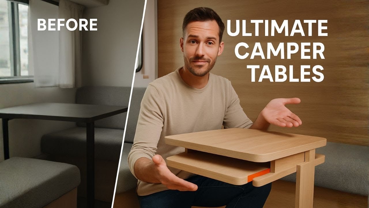 10 Genius Camper Table Ideas That Save Space & Double Your Style