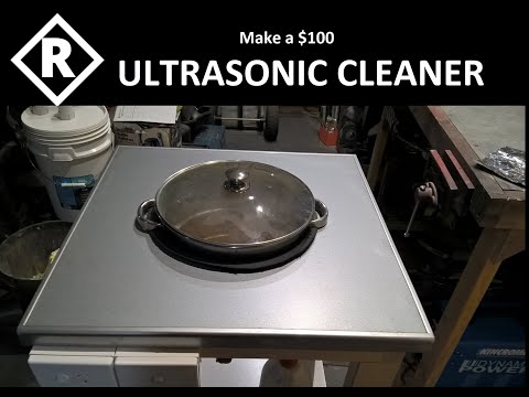 I made a 4 gallon Ultrasonic Cleaner for less than $100