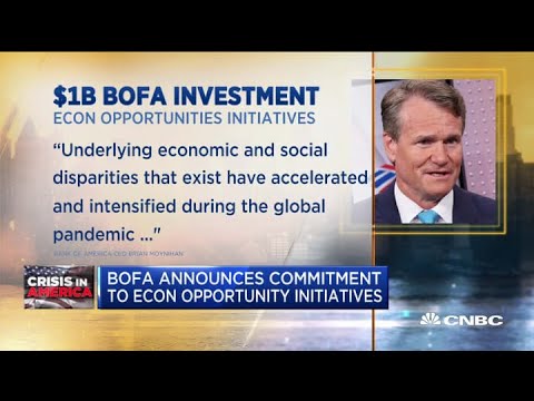 Bank of America pledges $1 billion to fight systemic inequities caused by Covid-19