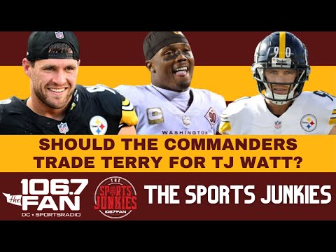 Terry McLaurin For TJ Watt? | Sports Junkies