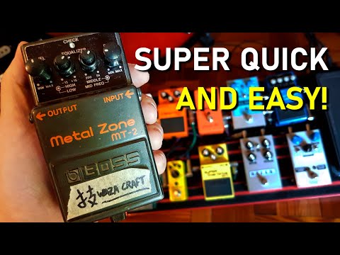 Turn your Metal Zone into a Waza Craft in 5 min? - Tutorial with sound samples