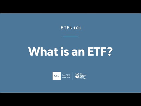 ETFs 101 - What is an ETF?