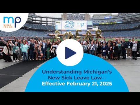 Understanding Michigan’s New Sick Leave Law – Effective February 21, 2025