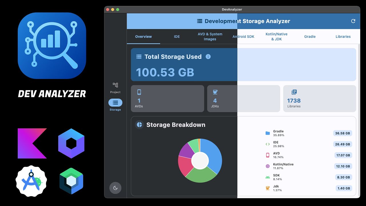 DevAnalyzer v1.0.0 Released - Cross-platform desktop app Compose Multiplatform