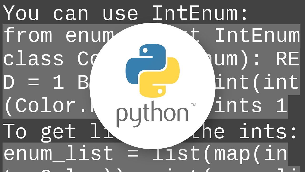 How to get all values from python enum class?