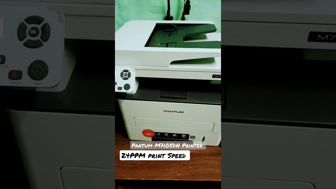 PANTUM New Printer print speed