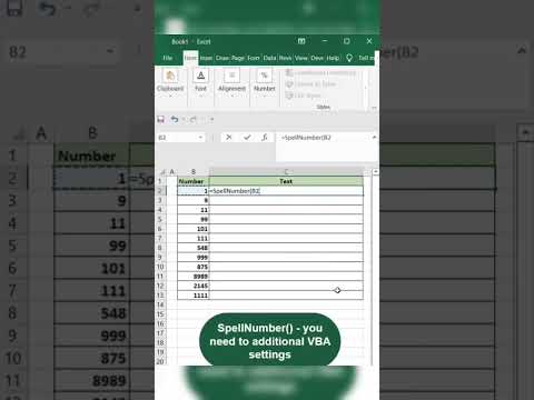 Numerical to text in Excel || excel easy tips 🔥 #excel #exceltips #excelsolutions #microsoft #office