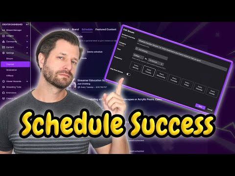 Best Twitch Schedule Tips! How To Maximize Them Correctly!
