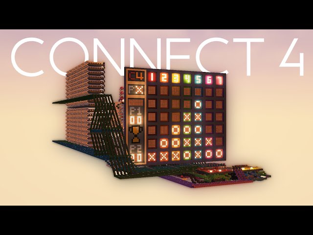 Digital Connect 4 Minecraft Map