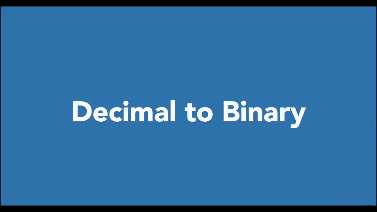 4. Convert Decimal to Binary using Recursion