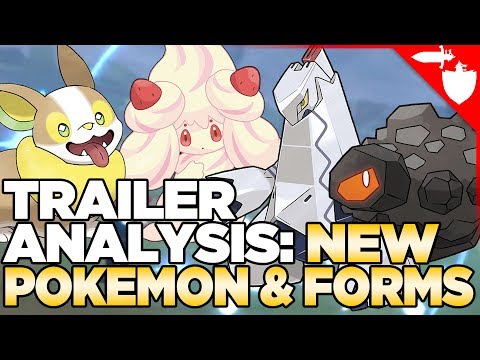 4 NEW Pokemon & Gigantamaxing in Pokemon Sword & Shield Trailer Analysis